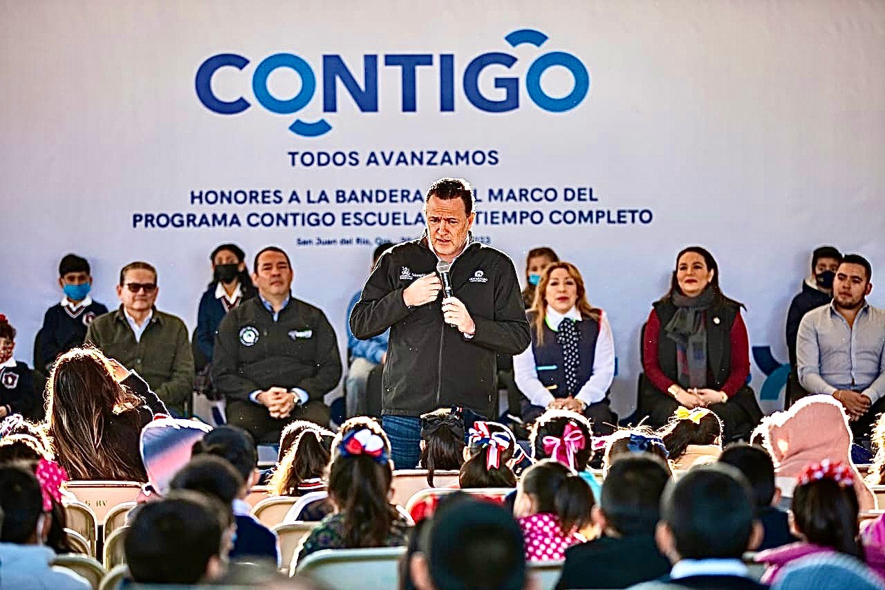 Continúa en Querétaro el programa Contigo Escuelas de Tiempo Completo - InformativoQ